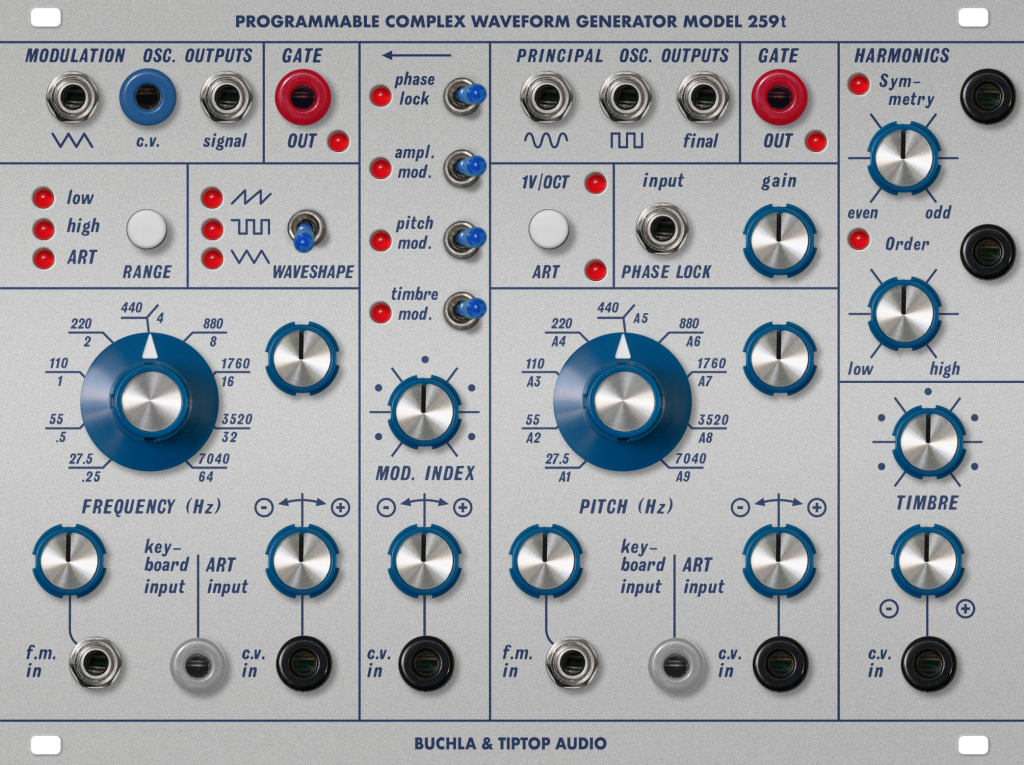 Buchla 259t - postmodular