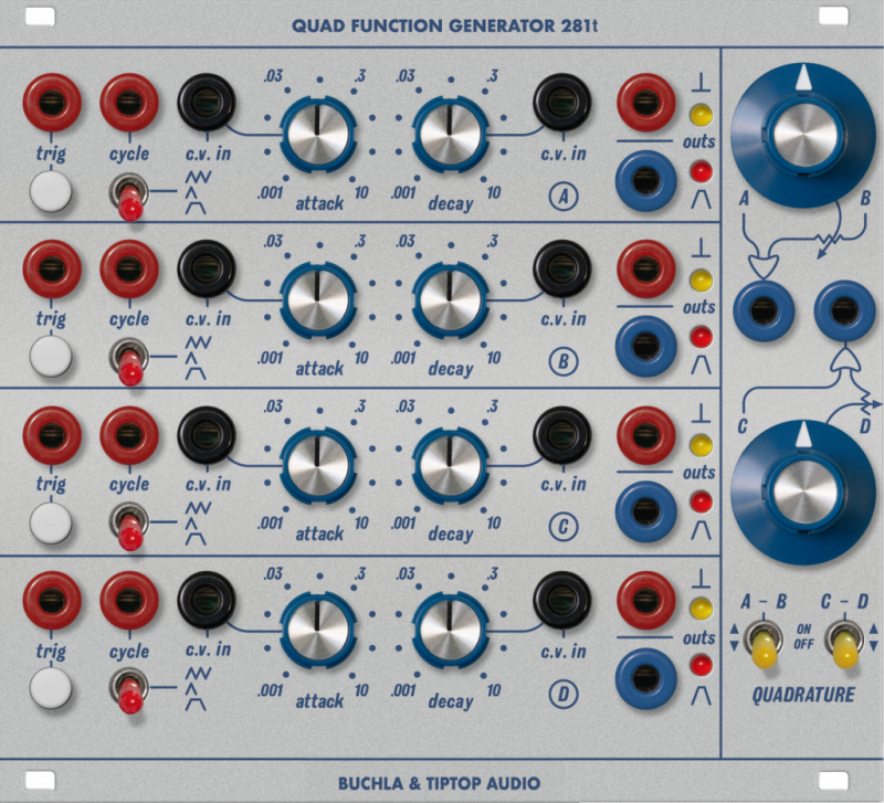 Buchla 281t - postmodular