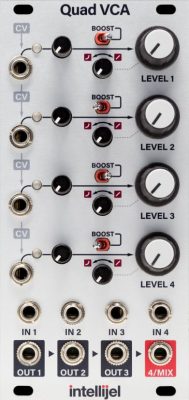 Quad VCA - postmodular
