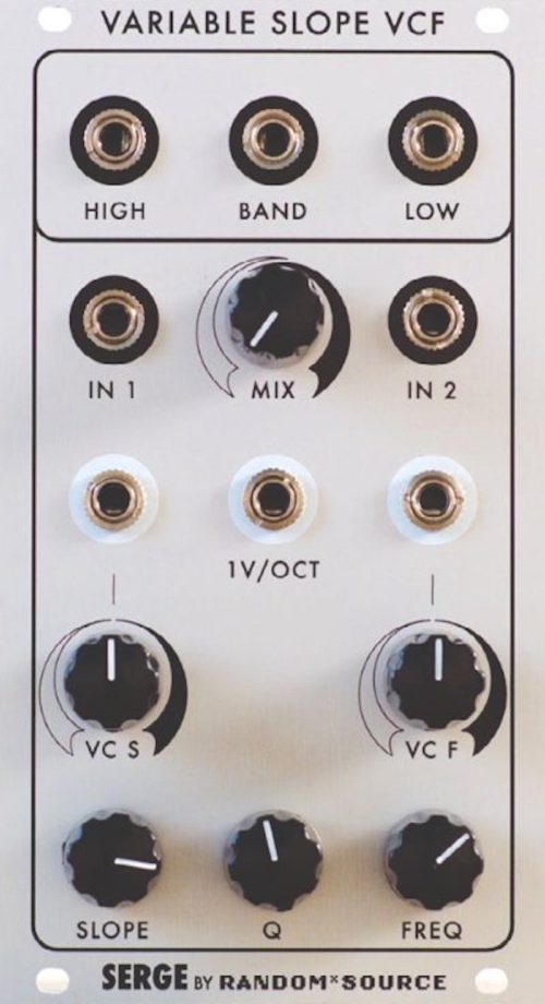 SERGE VARIABLE SLOPE FILTER (VCFS) - postmodular