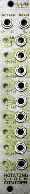 Rotating Clock Divider - postmodular